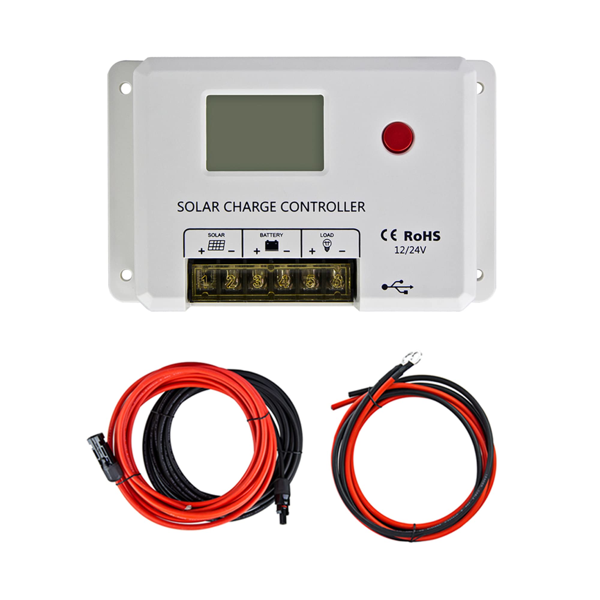 Mua ExpertPower 10A PWM Solar Charge Controller Kit for LiFePO4, AGM ...