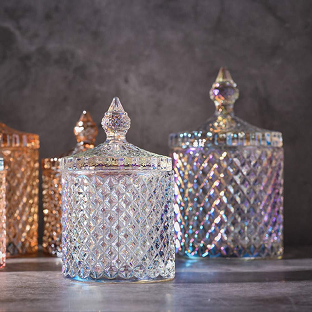 Contenitori e barattoli BESTONZON BOMBONIERA IN CRISTALLO PIATTI DI ...