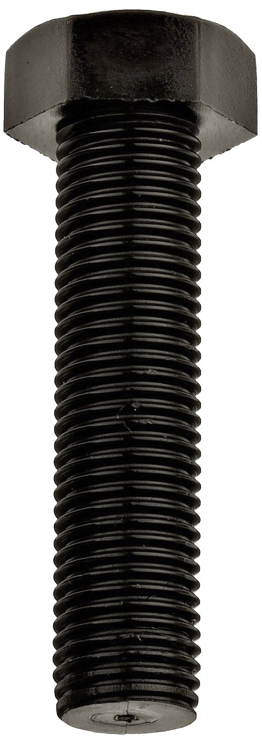 Nylon 6/6 Hex Bolt, Plain Finish, Black, External Hex Drive, Meets ASTM ...