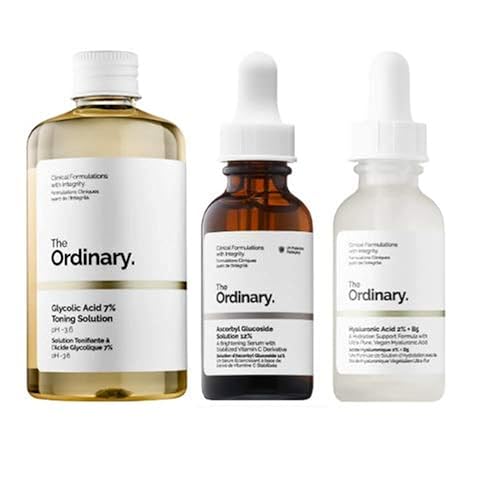 The Ordinary Face Serum Set! Ascorbic Acid 8%+Alpha Arbutin 2% ...