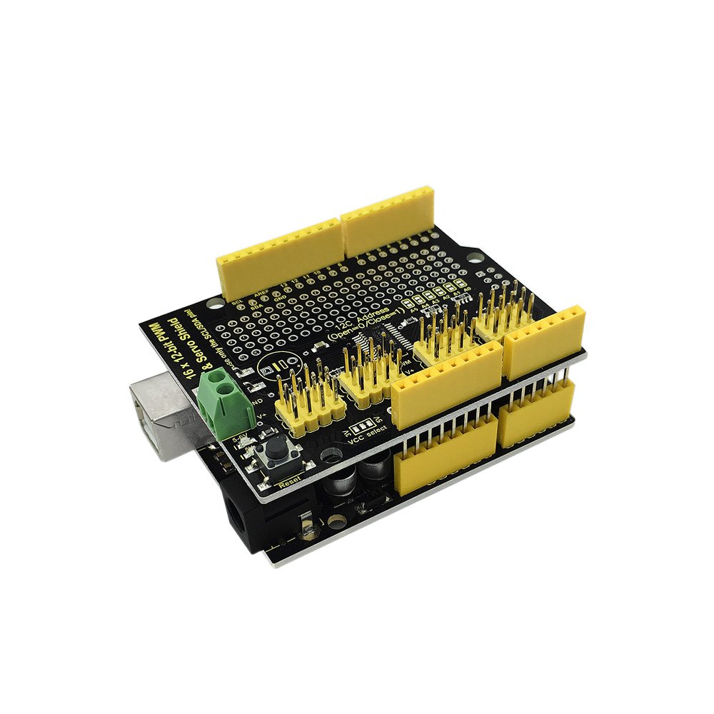 Mua KEYESTUDIO 16-Channel 12-bit Servo Motor Driver Board I2C Interface for Arduino R3 ...