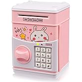 Amazon.com: Yoego Piggy Bank for Kids,Electronic Password Piggy Bank Kids Safe Bank Mini ATM ...
