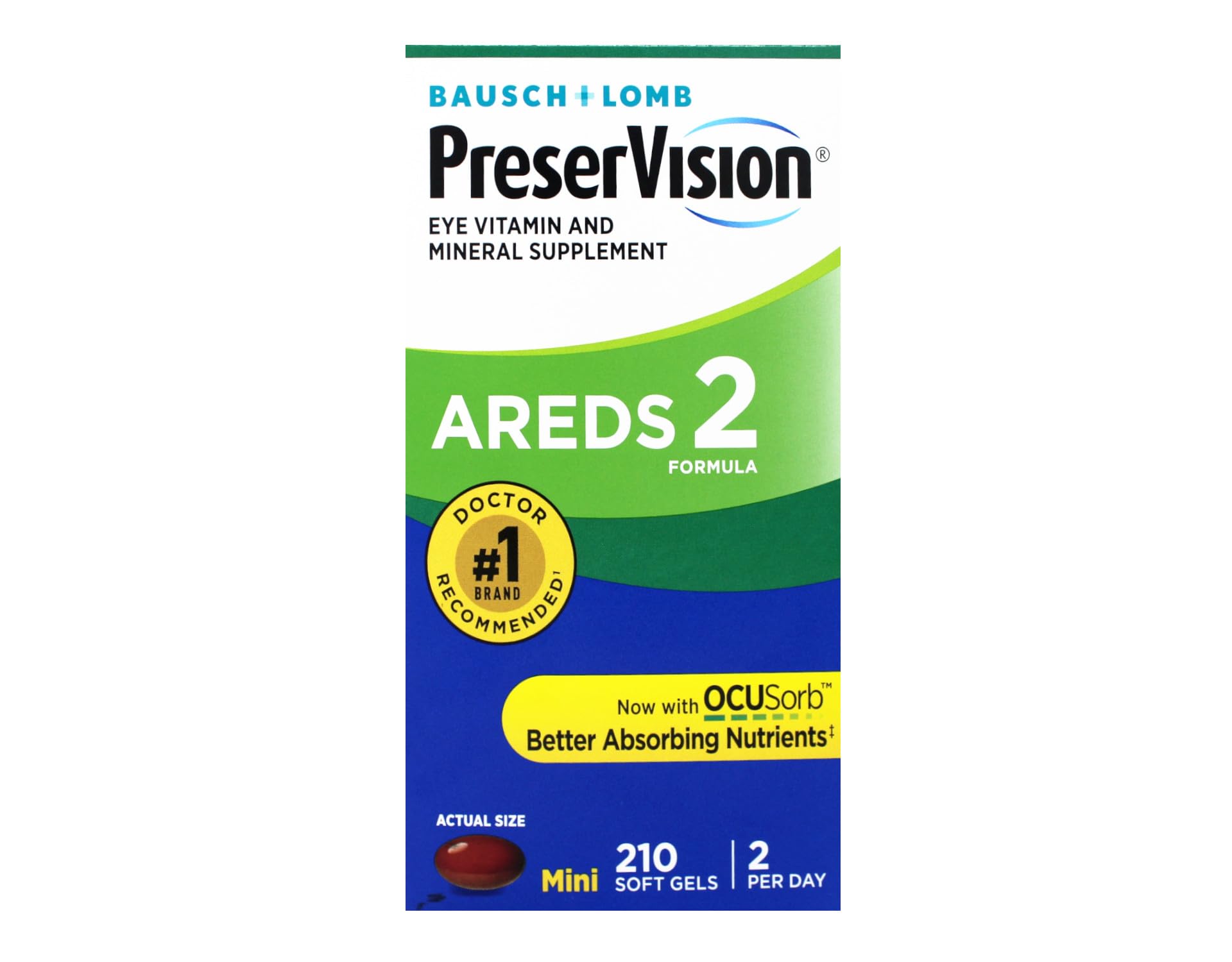 Mua PreserVision AREDS 2 Eye Vitamin & Mineral Supplement 210 Softgels ...