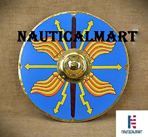 Amazon.com : NAUTICALMART Roman Parma Shield - Blue : Sports & Outdoors