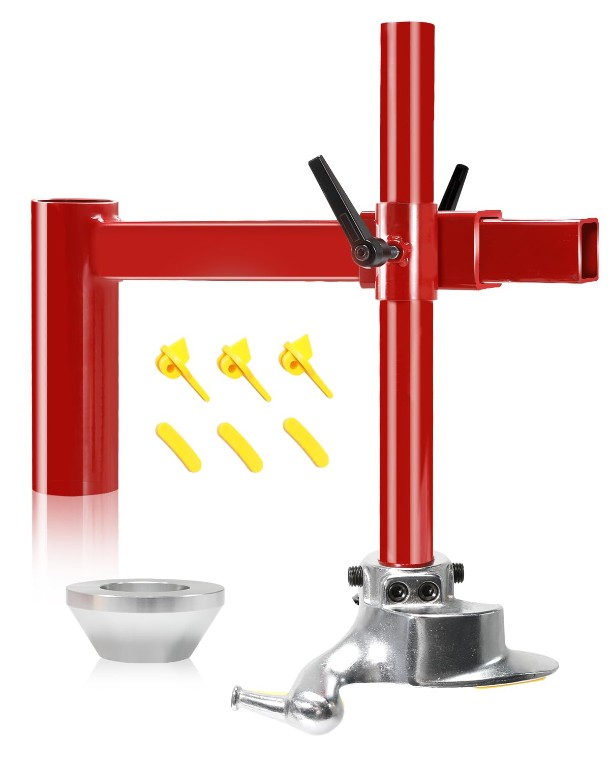 Krysolad Manual Tire Changer Duck Head Kit with Silver Cone, Cast Steel ...