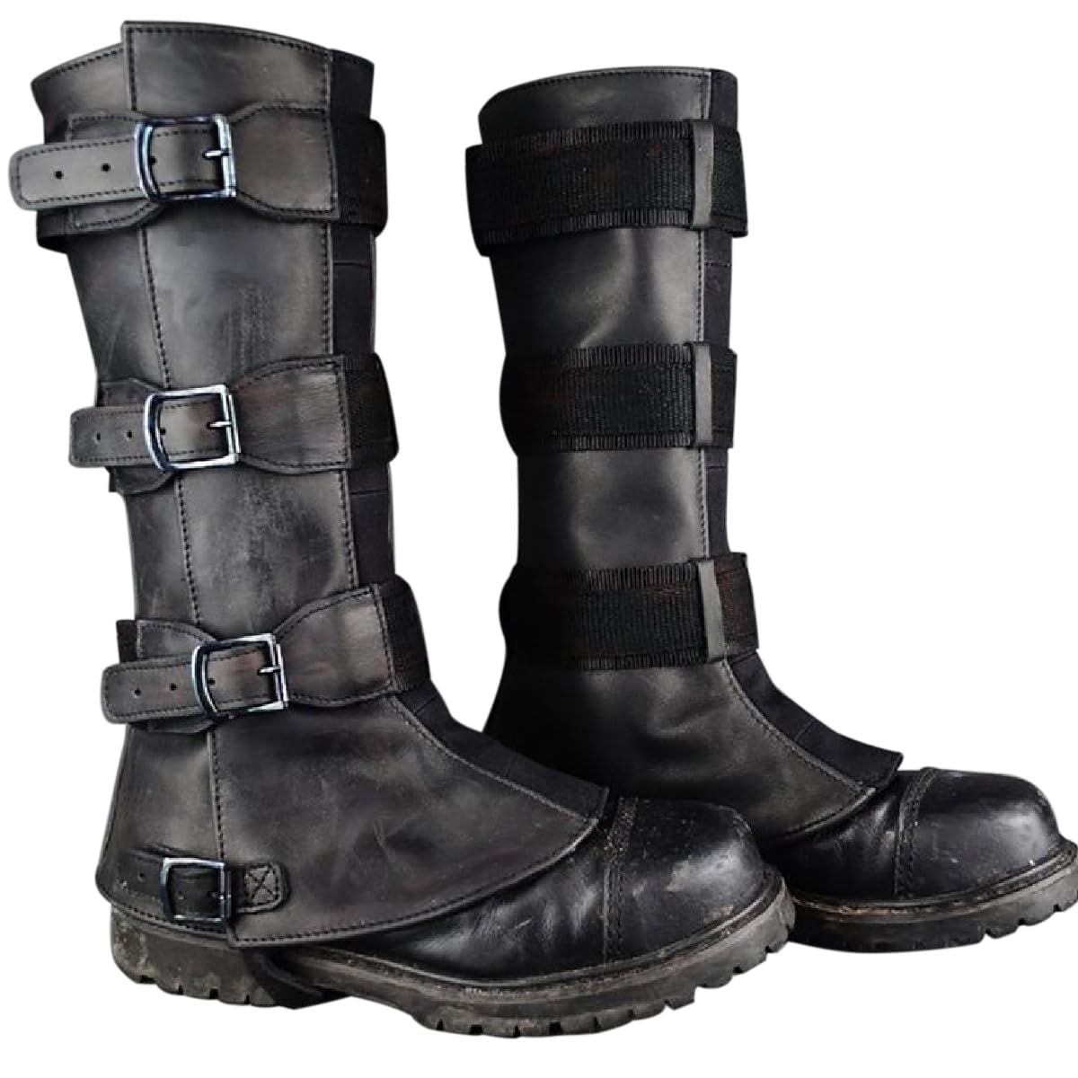 NUMJAW Pirate Costume Boot Covers Adjustable Pirate Boot Covers ...