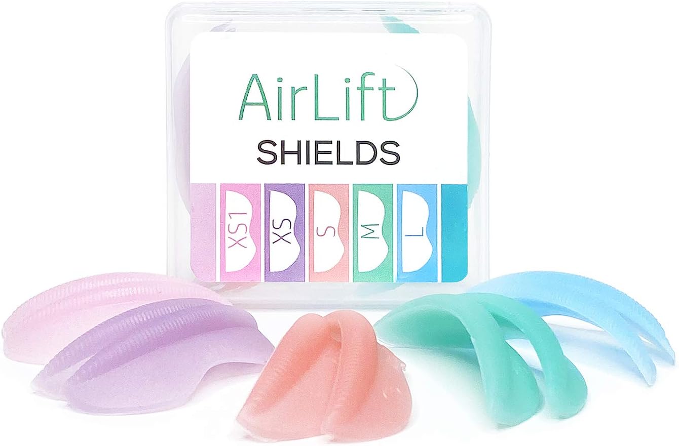 AirLift Lash Lift Shields Assorted Sizes (XS1 XS S M L) Professional ...