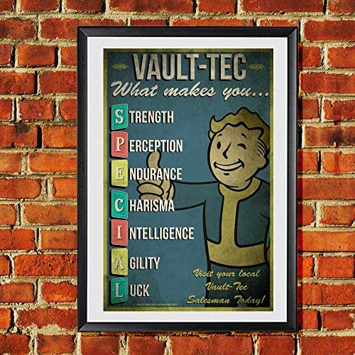 Amazon.com: Vault-Tec SPECIAL Original Art Print 11x17 : Handmade Products