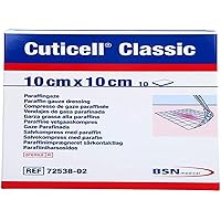Cutimed Cuticell Classic 10 Cm X 10 Cm, color Blanco, 1 count, pack of ...