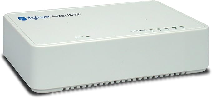 Digicom Switch 5P 10/100 Mbps: Amazon.it: Informatica