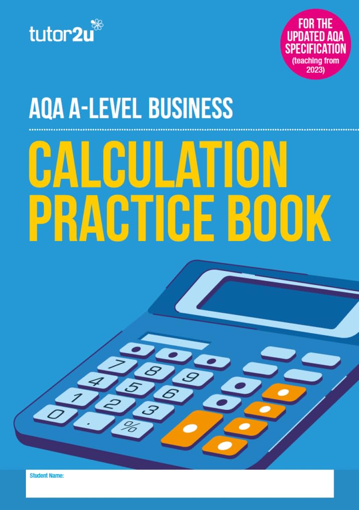 Mua AQA A-Level Business Calculation Practice Book: for exams in 2025 ...