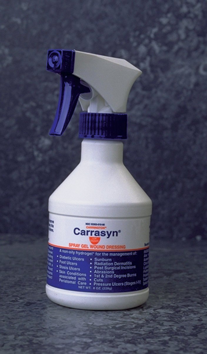 Amazon.com: Carrasyn Hydrogel Spray Dressing 8 oz: Industrial & Scientific