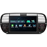 Amazon.com: for Fiat 500 Radio 2007-2015 Car Stereo with CarPlay GPS ...