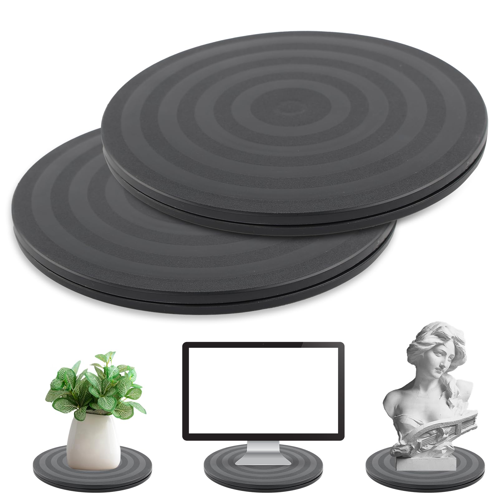 Mua Pack of 2 Turntable Universal 20 cm Rotating Universal Turntable ...