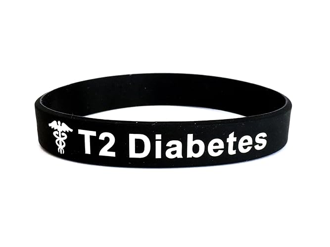 Type 2 Diabetes wristbands medical alert ID bracelets. Type 2 Diabetes ...