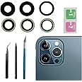 Amazon.com: 3pcs/Set Sapphire Rear Back Camera Glass Lens Replacement ...
