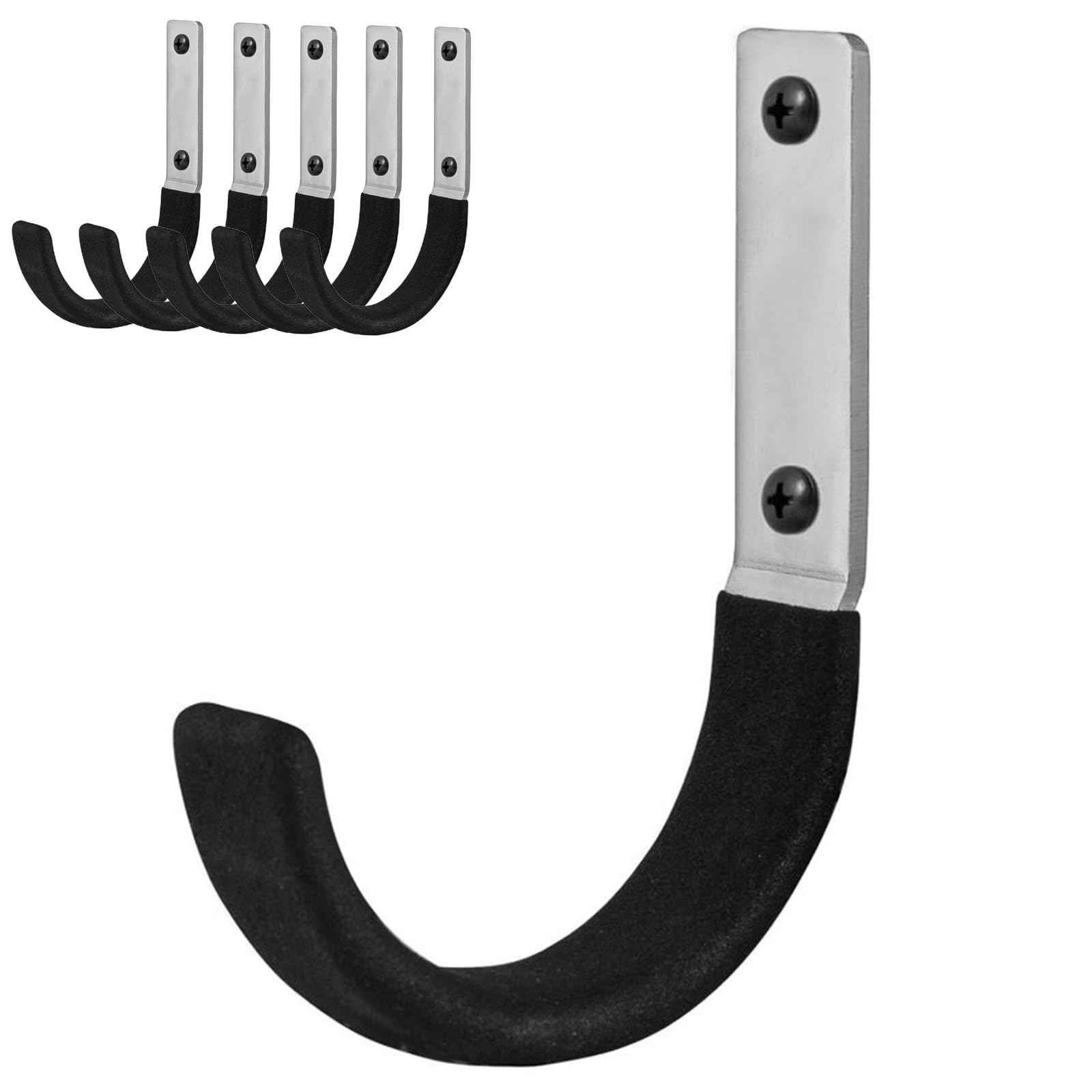 Nlmyt 6 Pcs Garage Storage Utility Hook, Upgraded Ladder Hangers, Shed ...