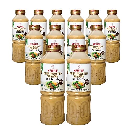 [KEWPIE] Deep-Roasted Sesame Dressing | Bold and Versatile Japanese ...