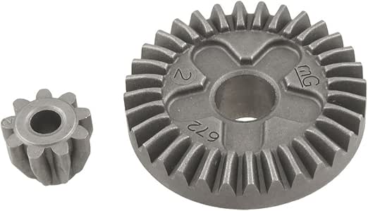 sourcingmap® Engranaje biselado de dientes rectos de metal para ...