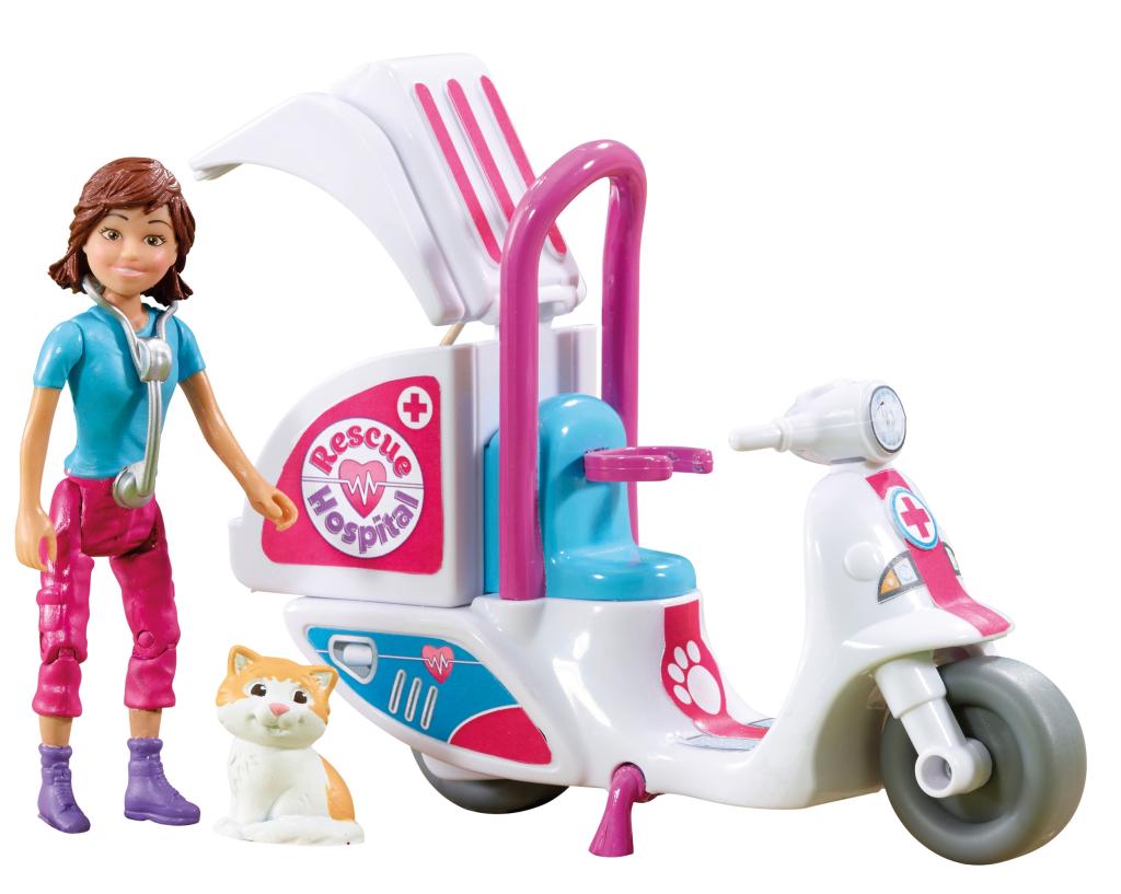 Animagic Rescue Hospital - 60138 - Figurine - Animal - Vétérinaire Et ...