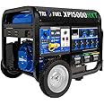 Amazon.com: DuroMax XP15000HXT 15,000 Watt Tri Fuel Portable Home Power Backup HXT Generator w ...