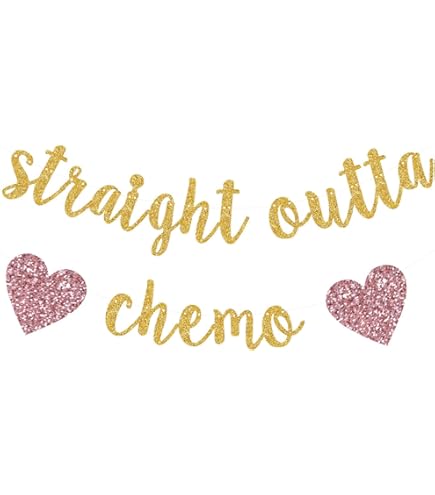 Chemo Completion Decor Straight Outta Chemo Banner - Pre-Strung With ...