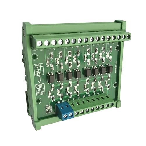 DONGKER Optocoupler Isolated Module,DC 24V to 5V 8-Channel Optocoupler ...