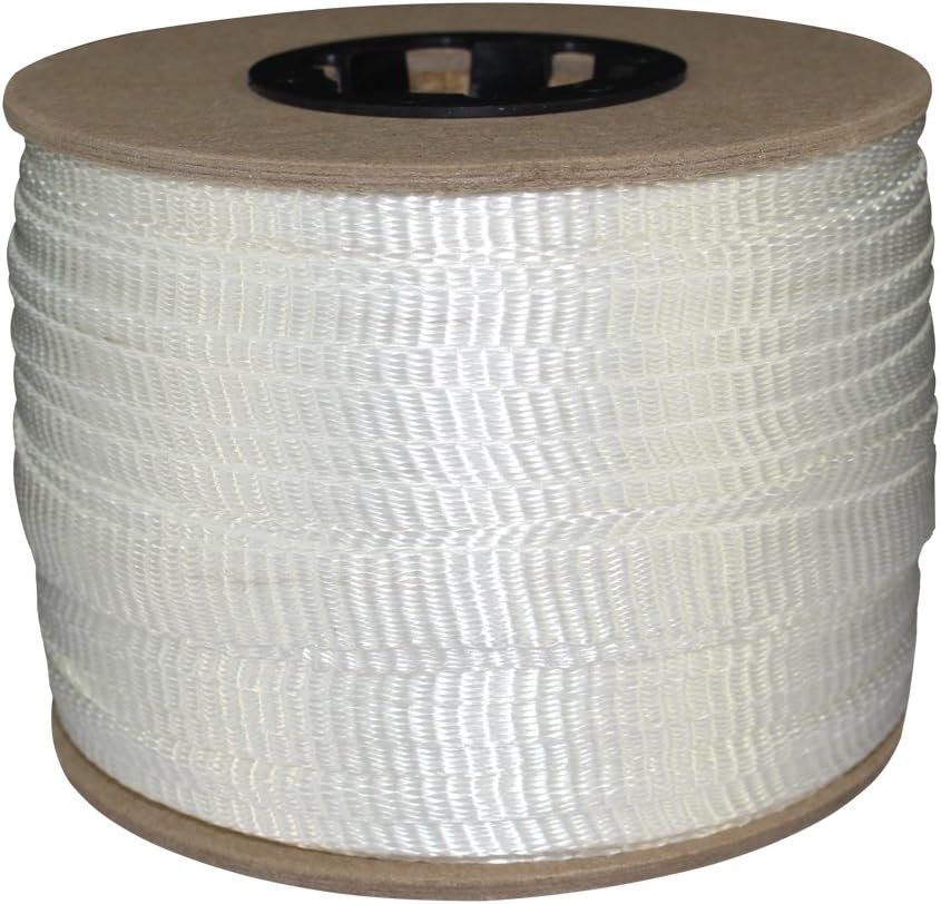 Lightweight Flat Rope Commercial Electrical - SGT KNOTS 100 ft - White ...