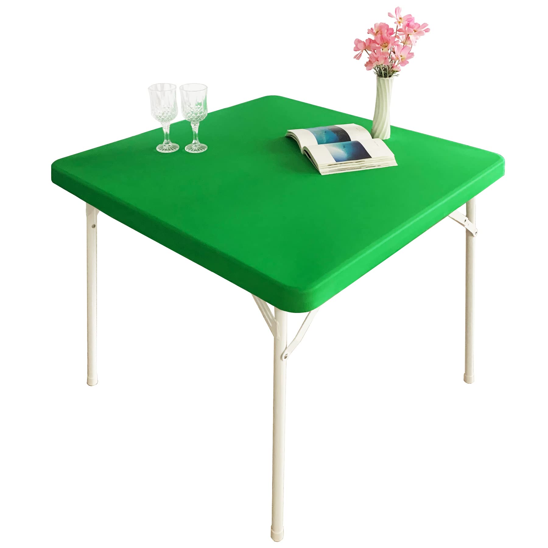 Monibana Cocktail Fitted Spandex Stretch Square Table Covers Caps ...