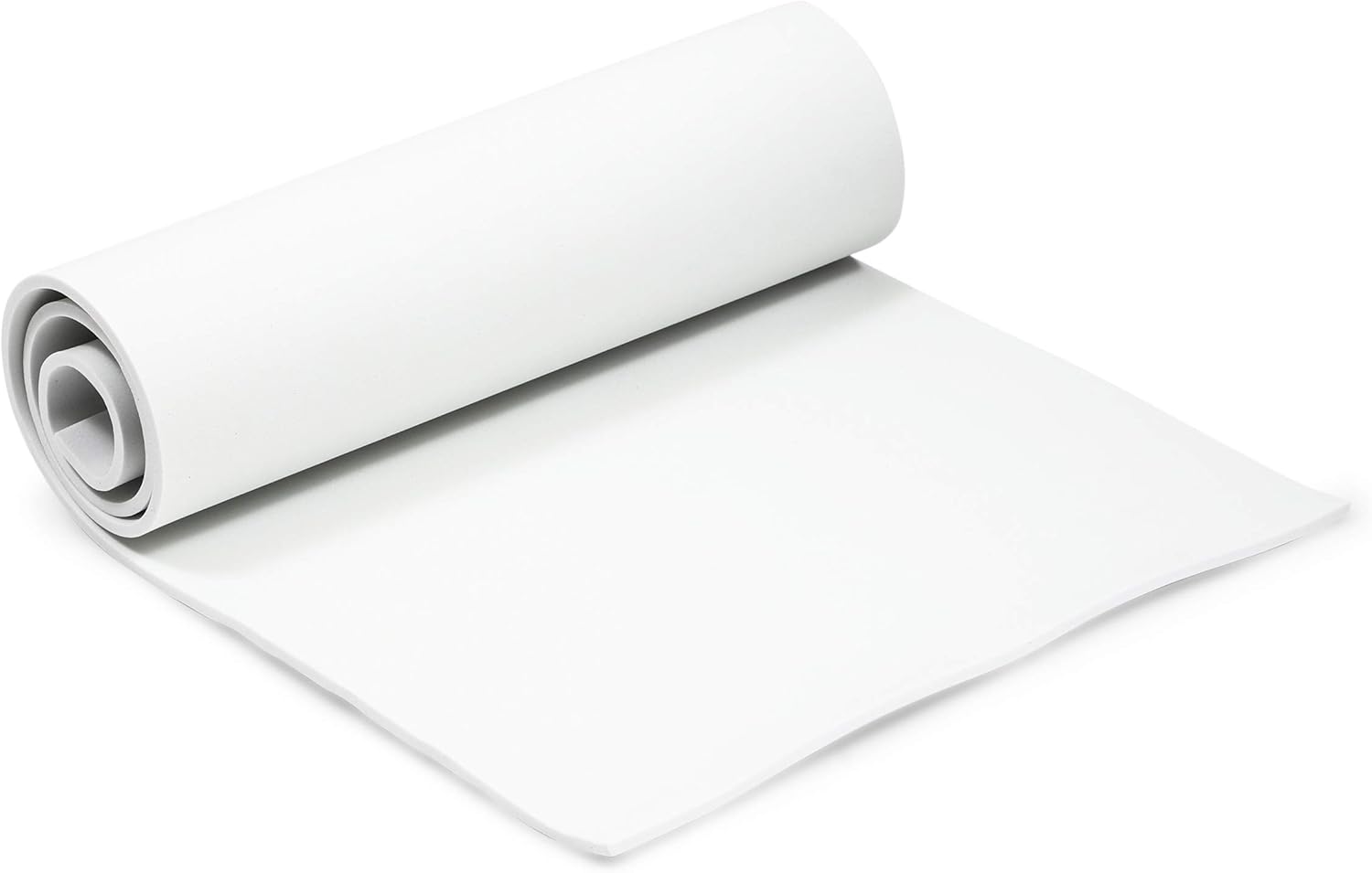 White EVA Foam Sheets Roll, Cosplay Foam for Crafts (5mm, 13.75 x 38.9 ...