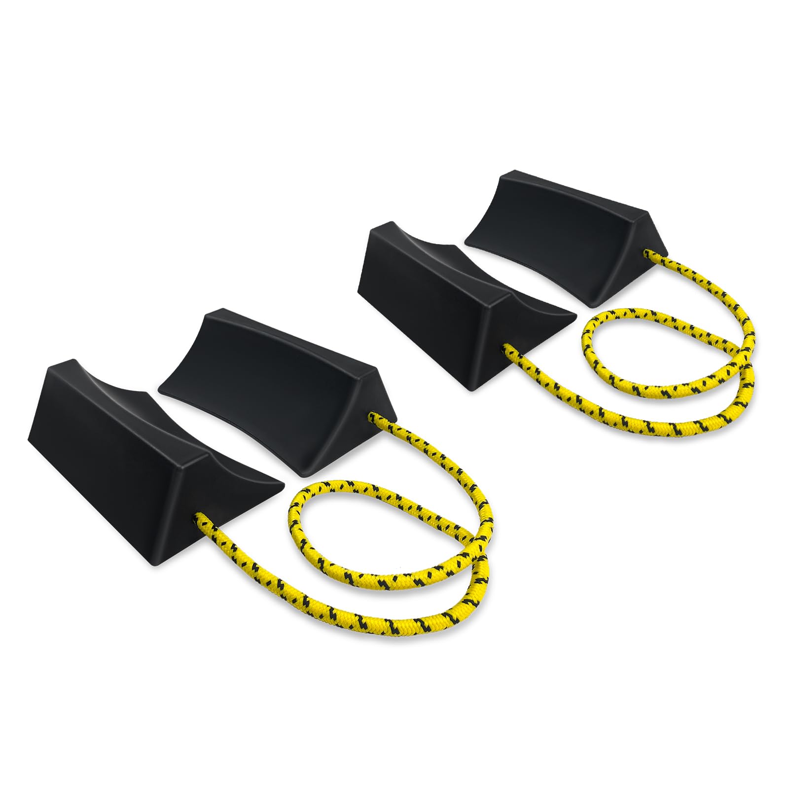ROBLOCK Upgrade Wheel Chocks for Lightweight Travel Trailer Light Truck ...