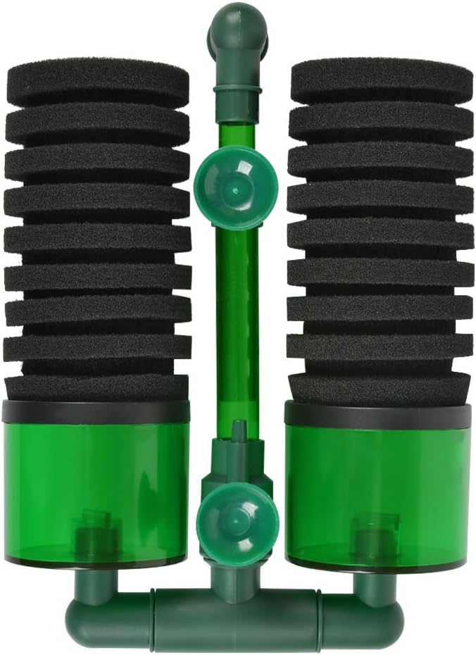 OFNMY Sponge Filter, Aquarium Bio Sponge Filters Ultra Quiet Fish Tank ...