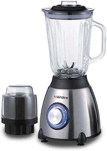 Aardee 550W Stainless steel blender with grinder and 1.5 glass jar ...