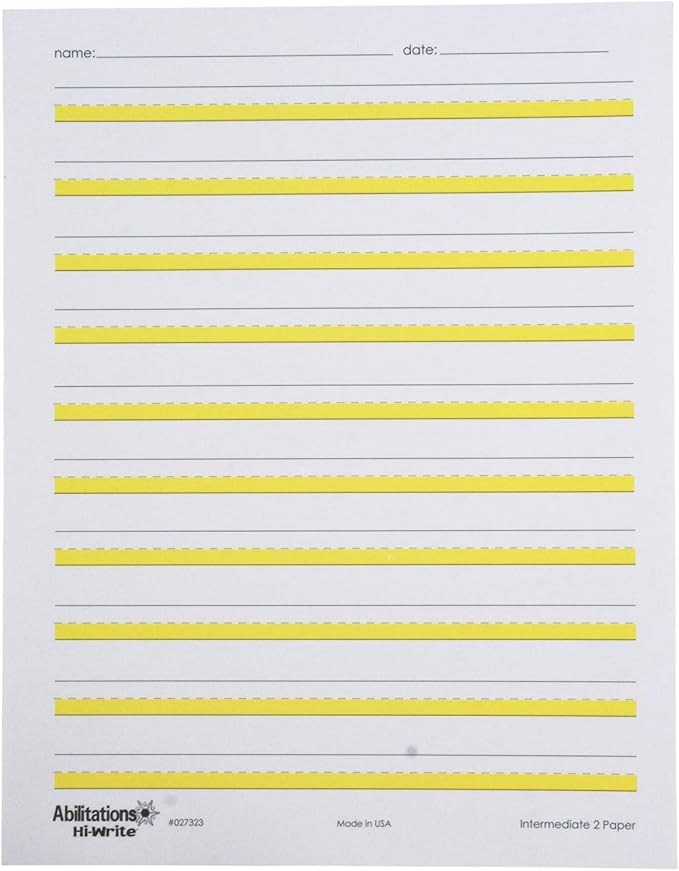 Amazon Abilitations Hi Write Intermediate Paper Level 2 Pack Of amazon-abilitations-hi-write-intermediate-paper-level-2-pack-of
