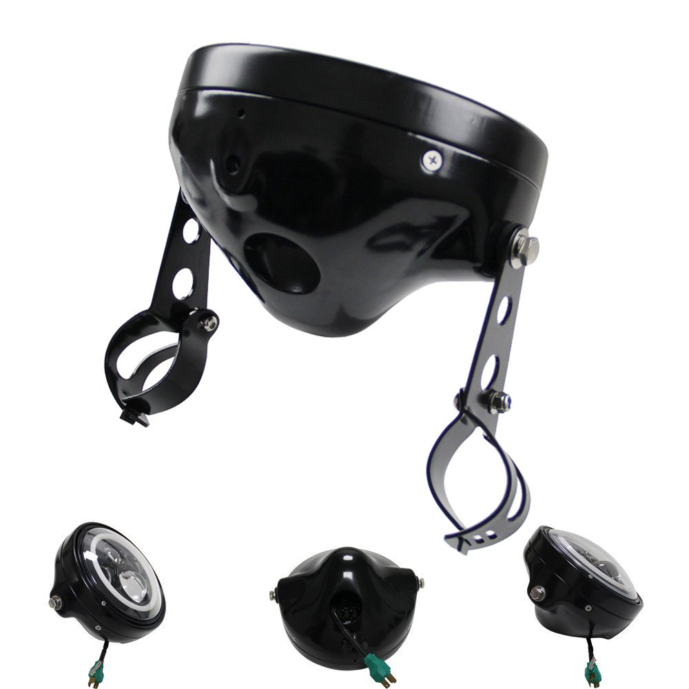 Mua SKTYANTS Motorcycle Universal 7" Headlight Housing Shell Lamp ...