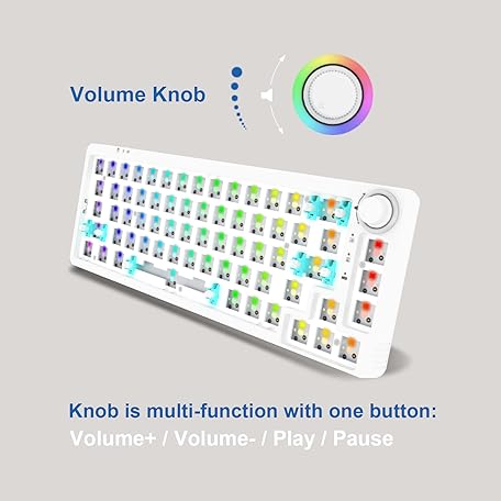 Mua GK GAMAKAY LK67 65% RGB Modular DIY Mechanical Keyboard, 67 Keys ...