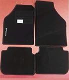 Tappeti su Misura Neri per auto, set completo in Moquette con Tappetini Posteriori Uniti con ...