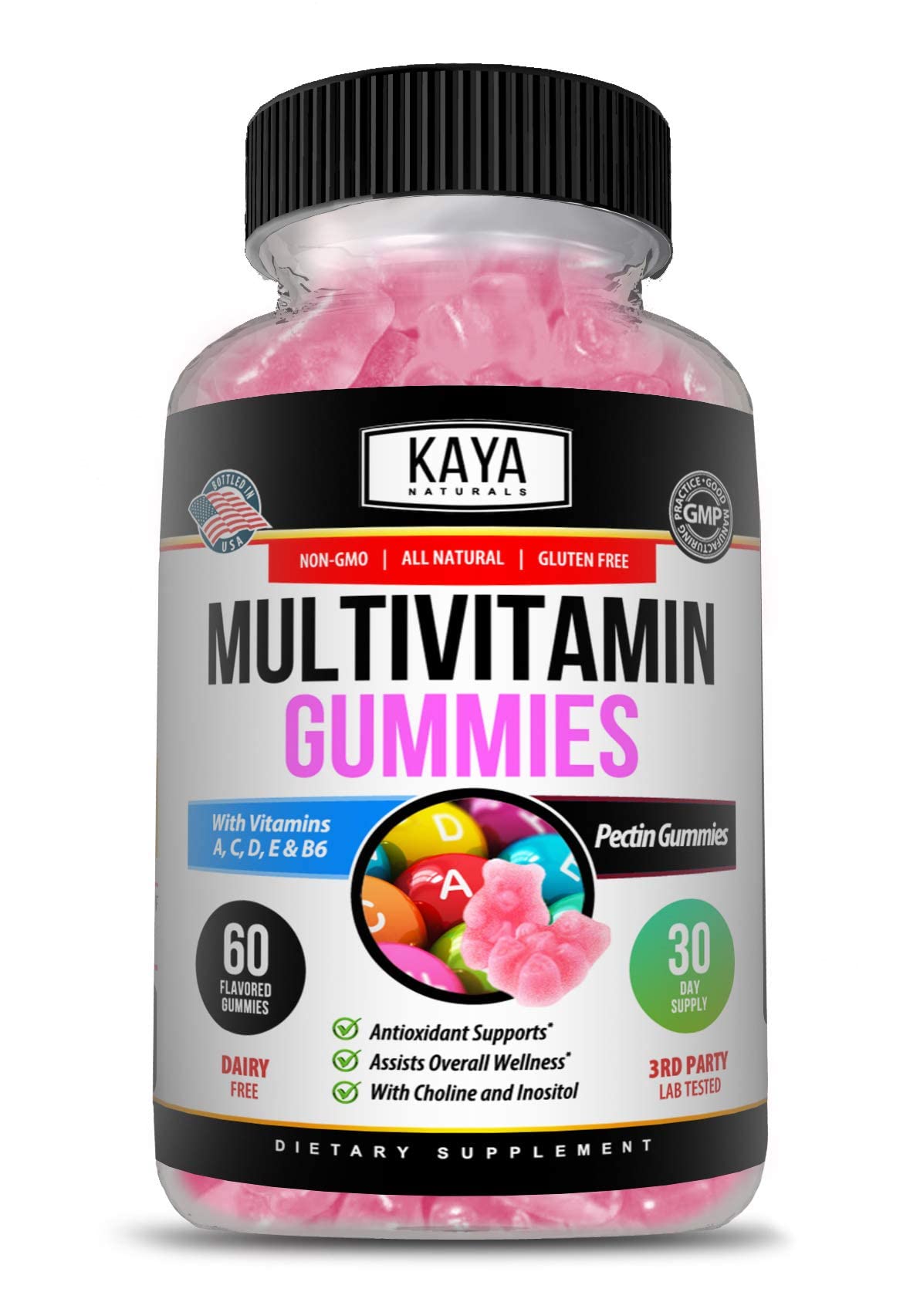 Mua Kaya Naturals Adult Multi Vitamin Gummy, Biotin, Vitamin A, C & E ...