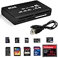 Amazon.com: USB 2.0 All in One PC Memory Card Reader Adapter and Write ...