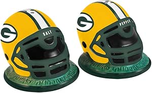 Amazon.com: NFL Green Bay Packers Helmet Salt and Pepper Shakers : Home ...
