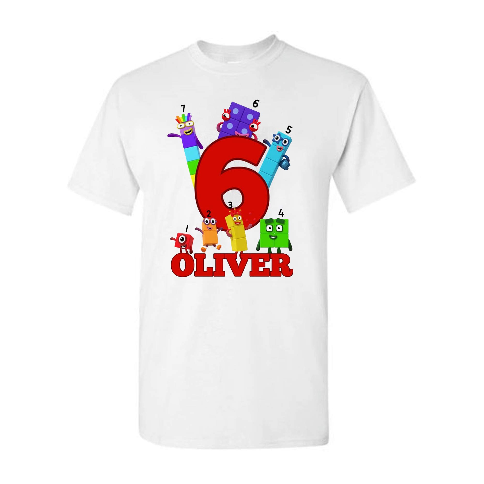Buy Customize NUMBERBLOCKS T-Shirt Iron- Shirt - NUMBERBLOCKS Kids ...