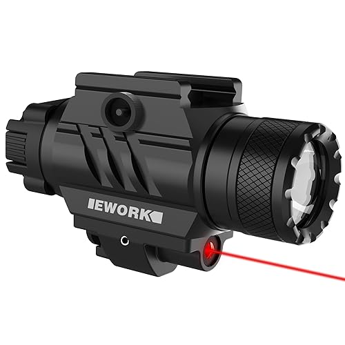 EWORK Pistol Light 800 Lumens Weapon Light for Picatinny Rail Mounted ...