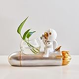 Amazon.com : Astronaut Planter, Spaceman Glass Vase，Astronaut Resin ...