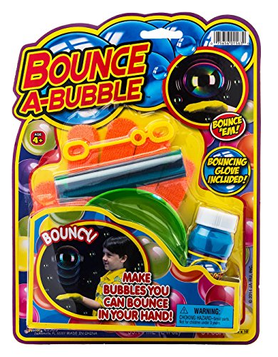 JA-RU Grab a Bubble Bounce Touchable Bubbles Blowing Toy Kit (6 Pack) I ...