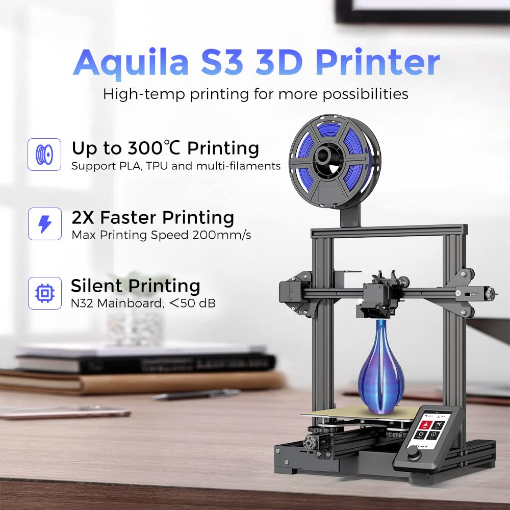Mua Voxelab 3D Printer Aquila S3, 200mm/s High Speed Printing with 25 ...