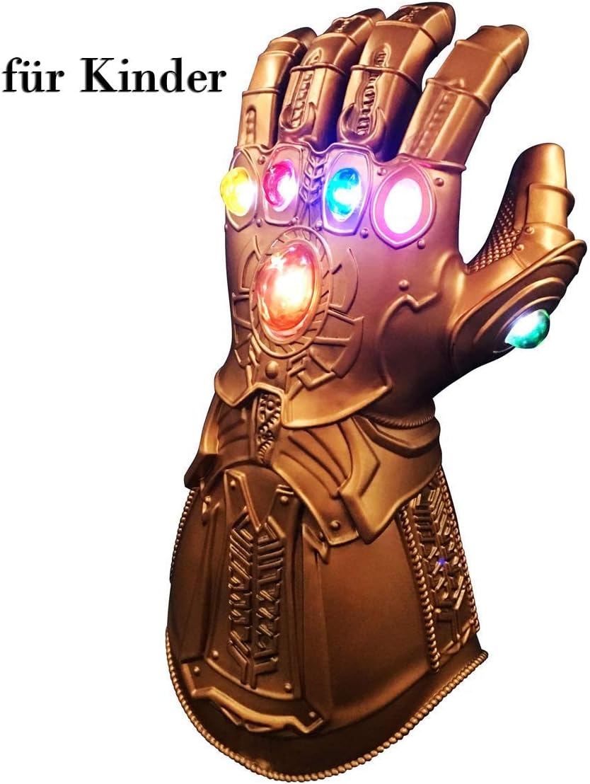 Homened Thanos Handschuhe, Thanos Infinity Gauntlet LED Handschuhe ...