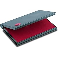 Amazon.com : 2000 PLUS Stamp Pad, Felt, Size No.2, 6-1/4" X 3-1/2", Red ...