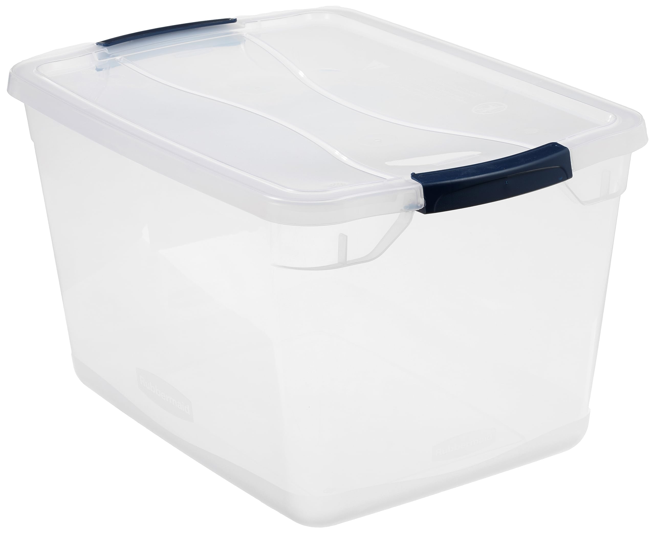 Rubbermaid Cleverstore Clear 30 Qt/7.5 Gal, Stackable Plastic Storage ...