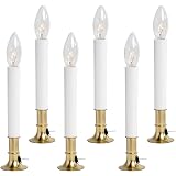 Amazon.com: Creative Hobbies® Electric Window Candle Lamp with Brass ...