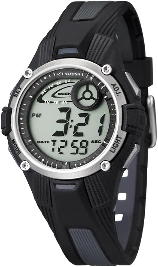 Calypso Orologio Digitale al Quarzo Ragazzo con Cinturino in Gomma ...